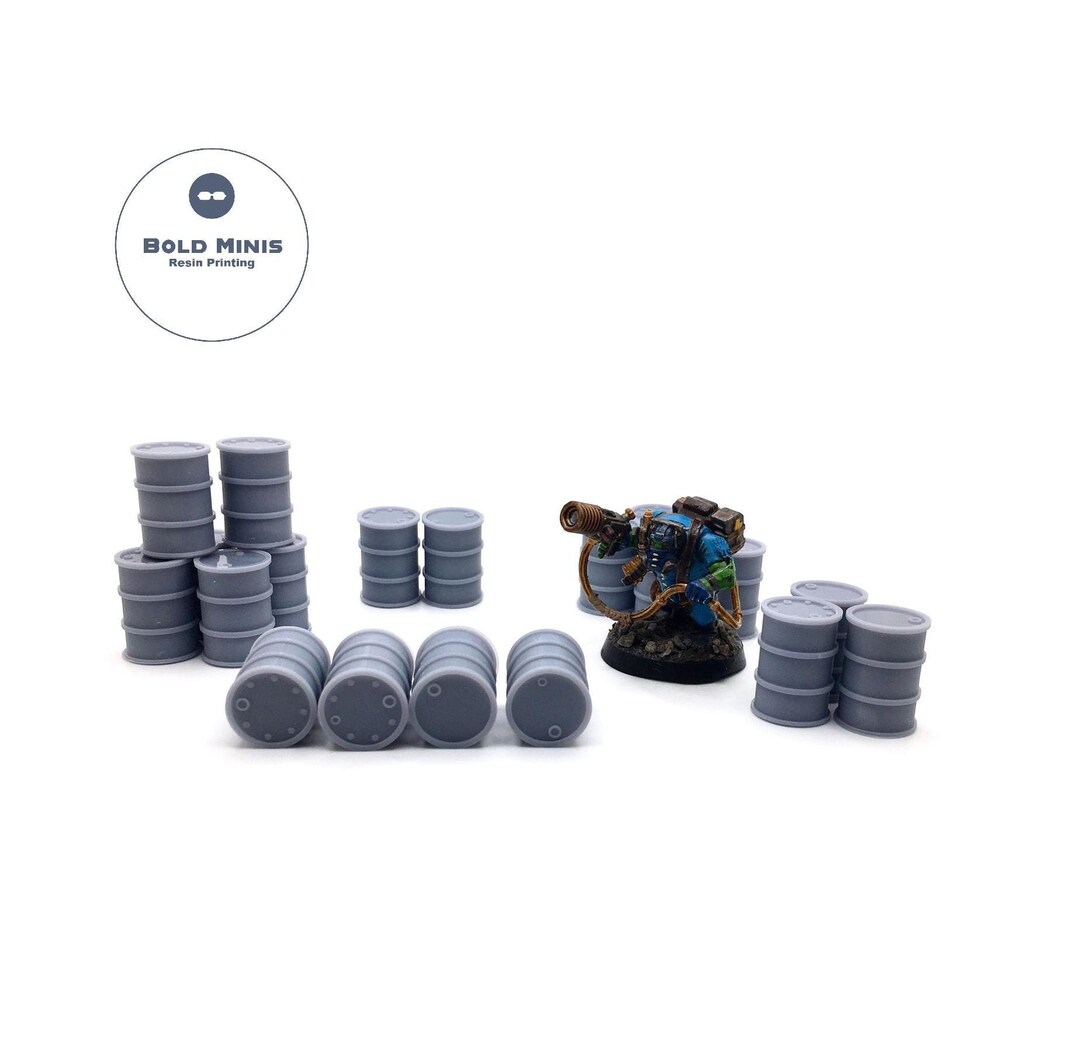 Small Plastic Barrels for Board Games Set of 20 Standard - Etsy