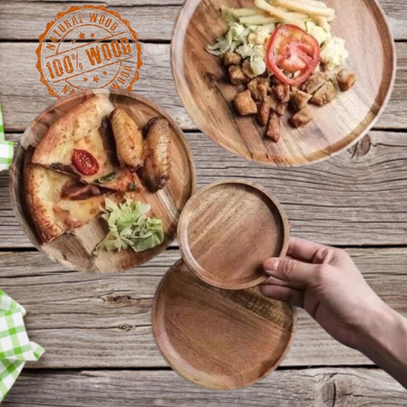 Pizza Wooden Plate - Etsy