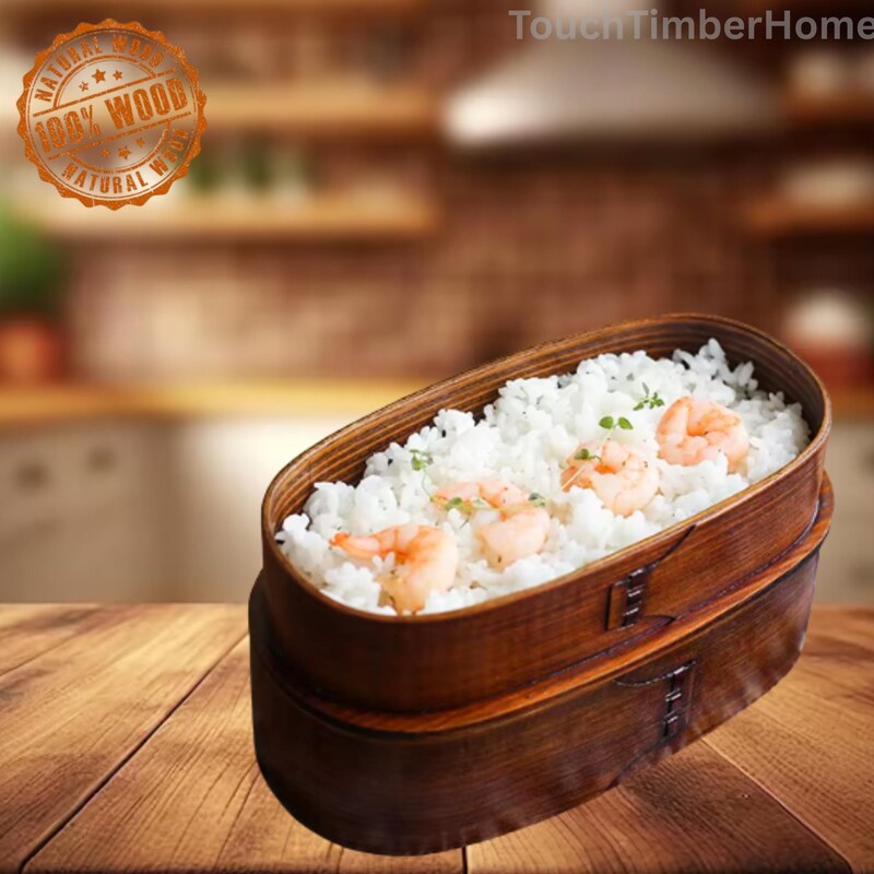 Wooden Bento Stack - Etsy