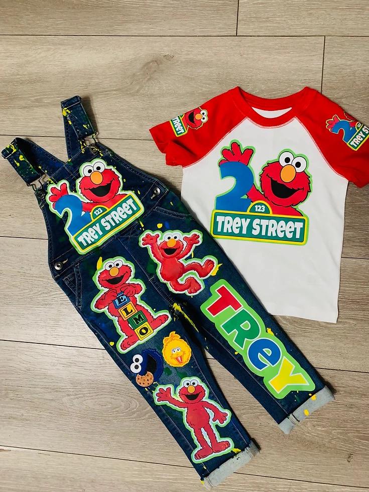 Custom Denim Overall Set - Etsy