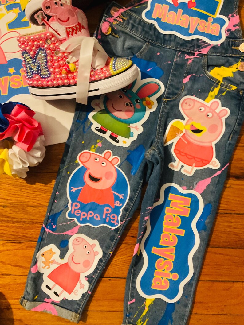 Custom Denim Overall Set - Etsy