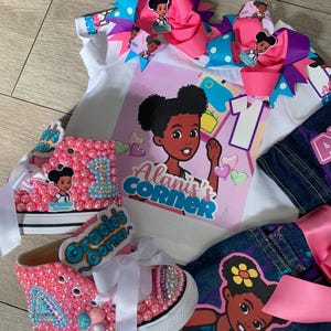 Custom Denim Skirt Set - Etsy