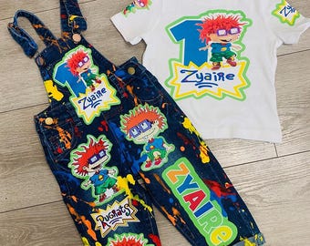 Custom Denim Overall Set - Etsy