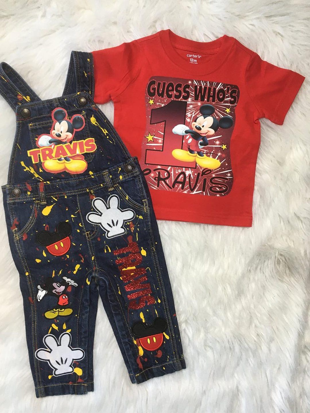 Custom Denim Overall Set - Etsy