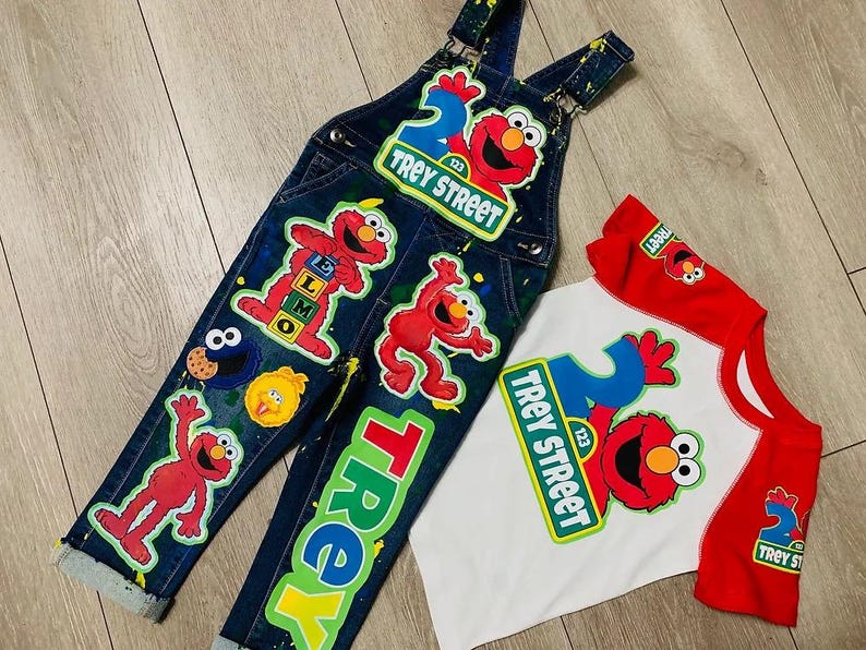 Custom Denim Overall Set - Etsy