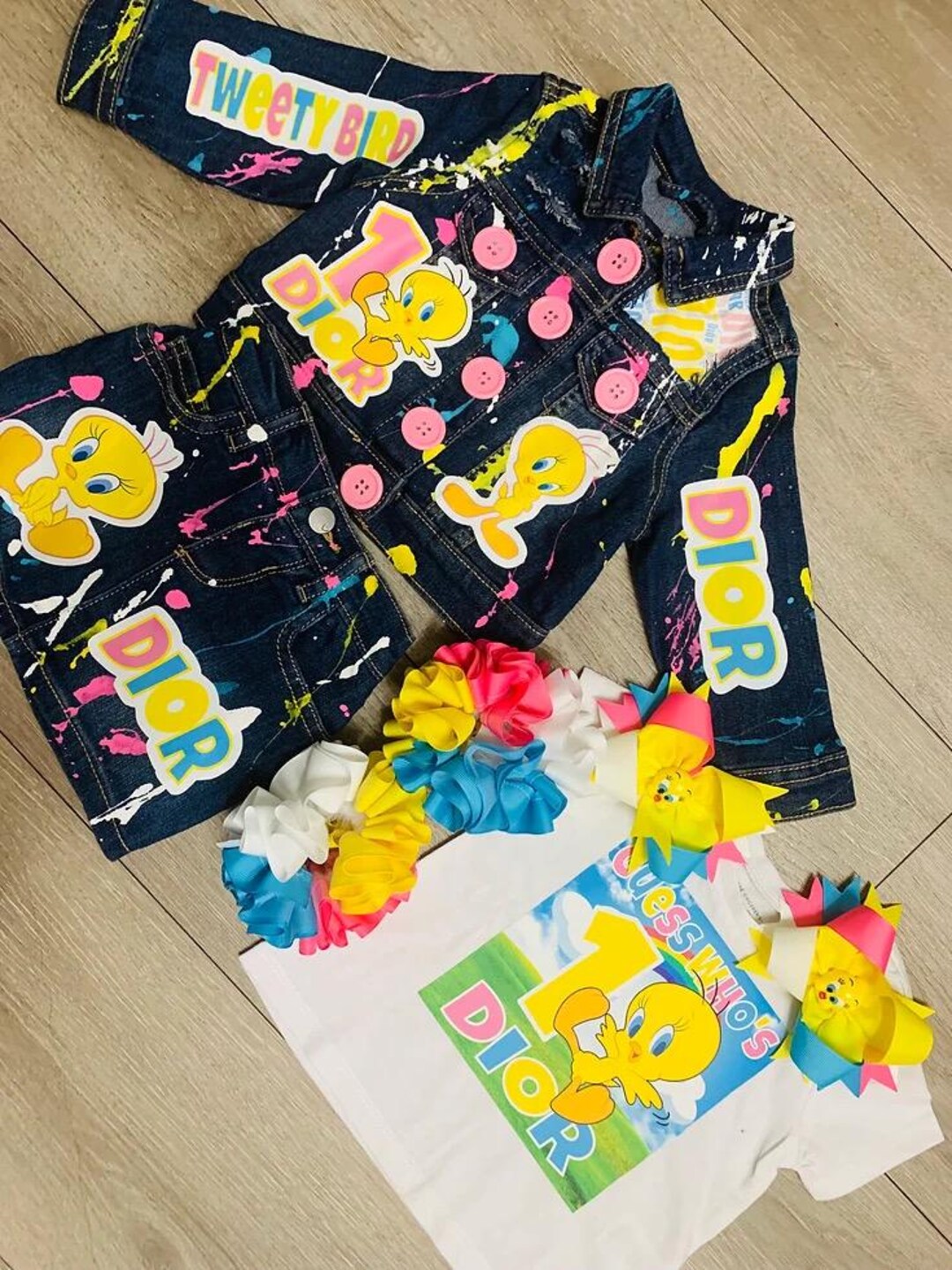 Custom Denim Jean Set - Etsy