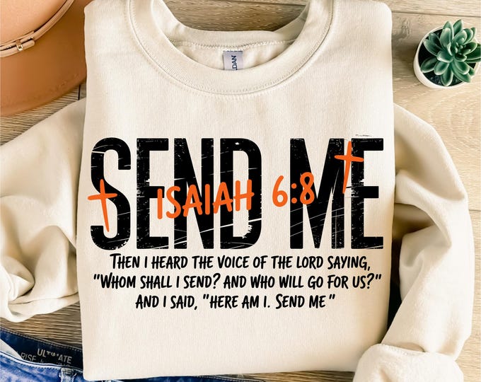 Send Me SVG, Christian Svg, Jesus Svg, Bible Verse Svg, Christian ...