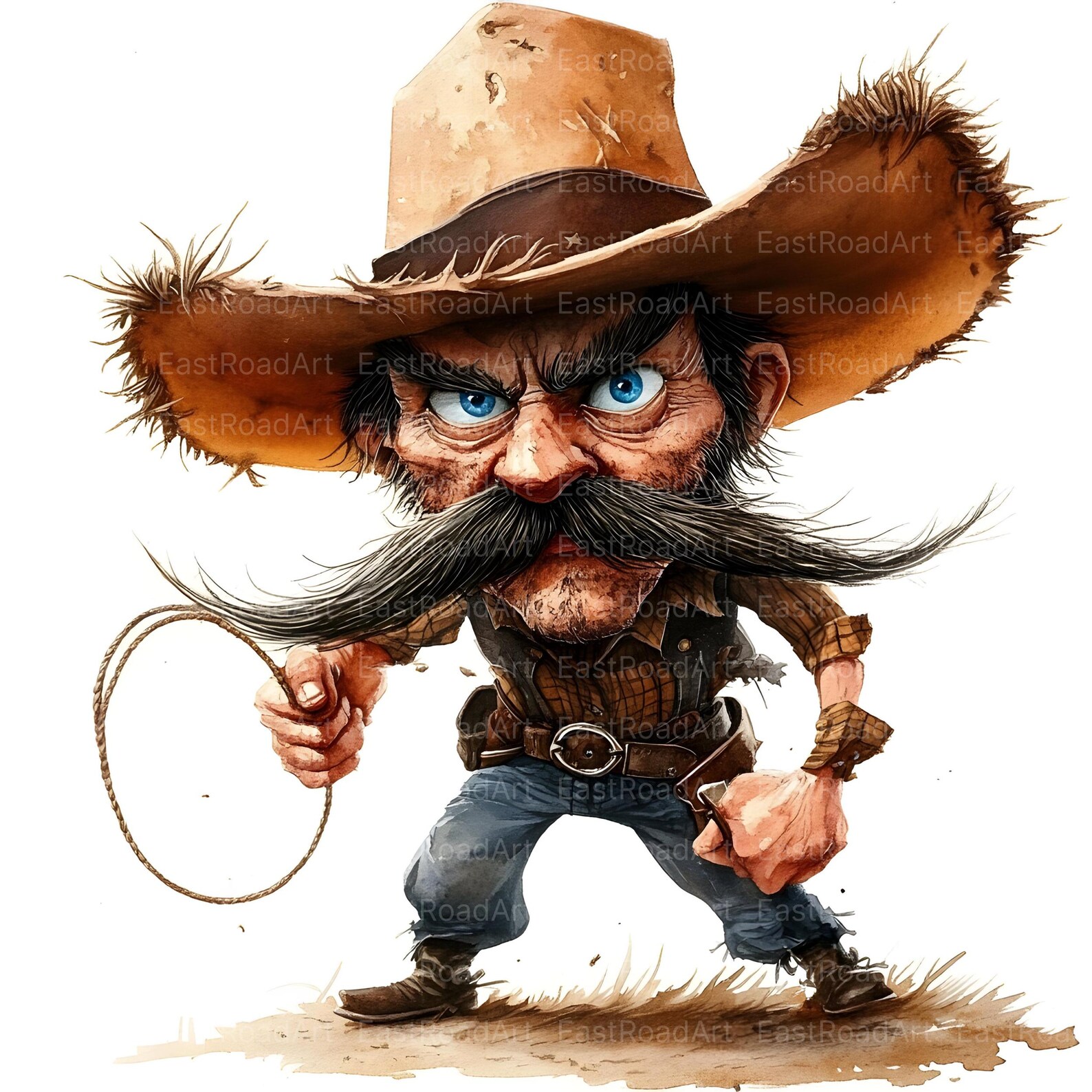 14 Funny Cowboy Old Man, Comics Western Elderly Grandpa, Cowboy Clipart ...