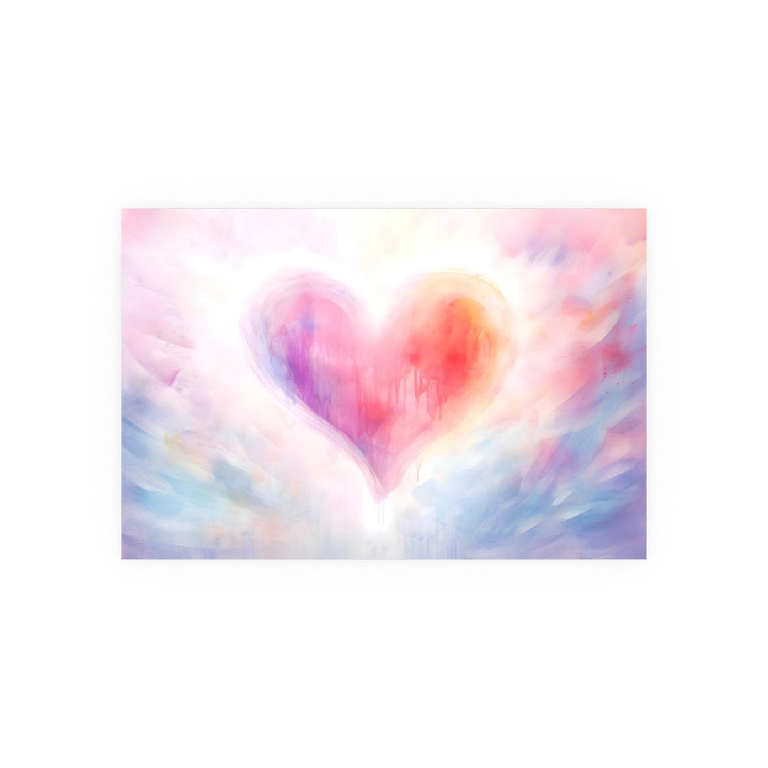 Spread Love Poster, Inspirational Quote Wall Art, Motivational Home ...