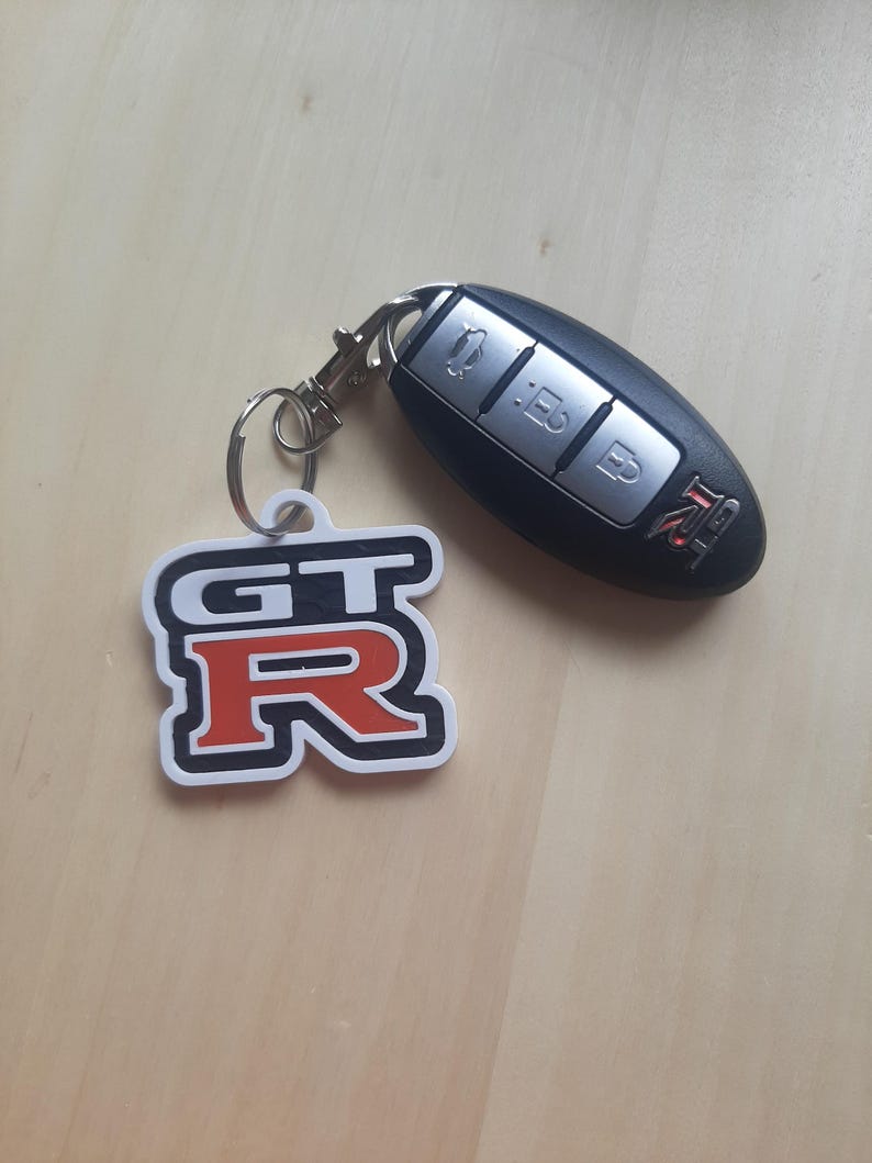 Nissan GTR Keyring - Etsy