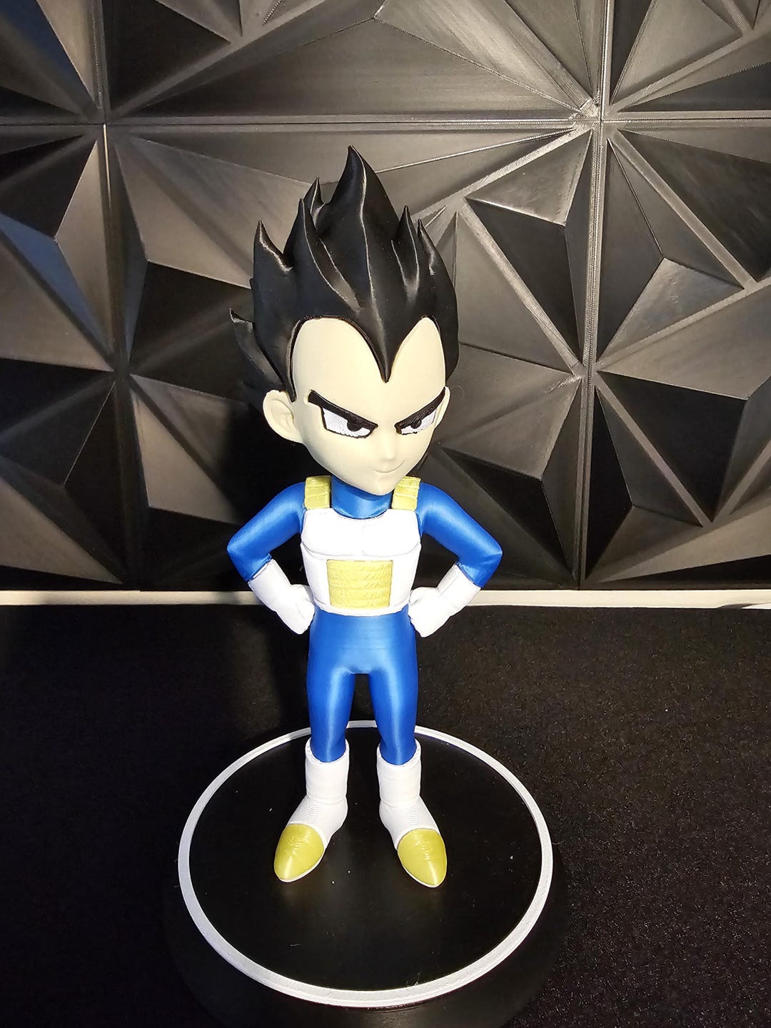 Dragonball Z Kid Vegeta Inspired Figure - Etsy