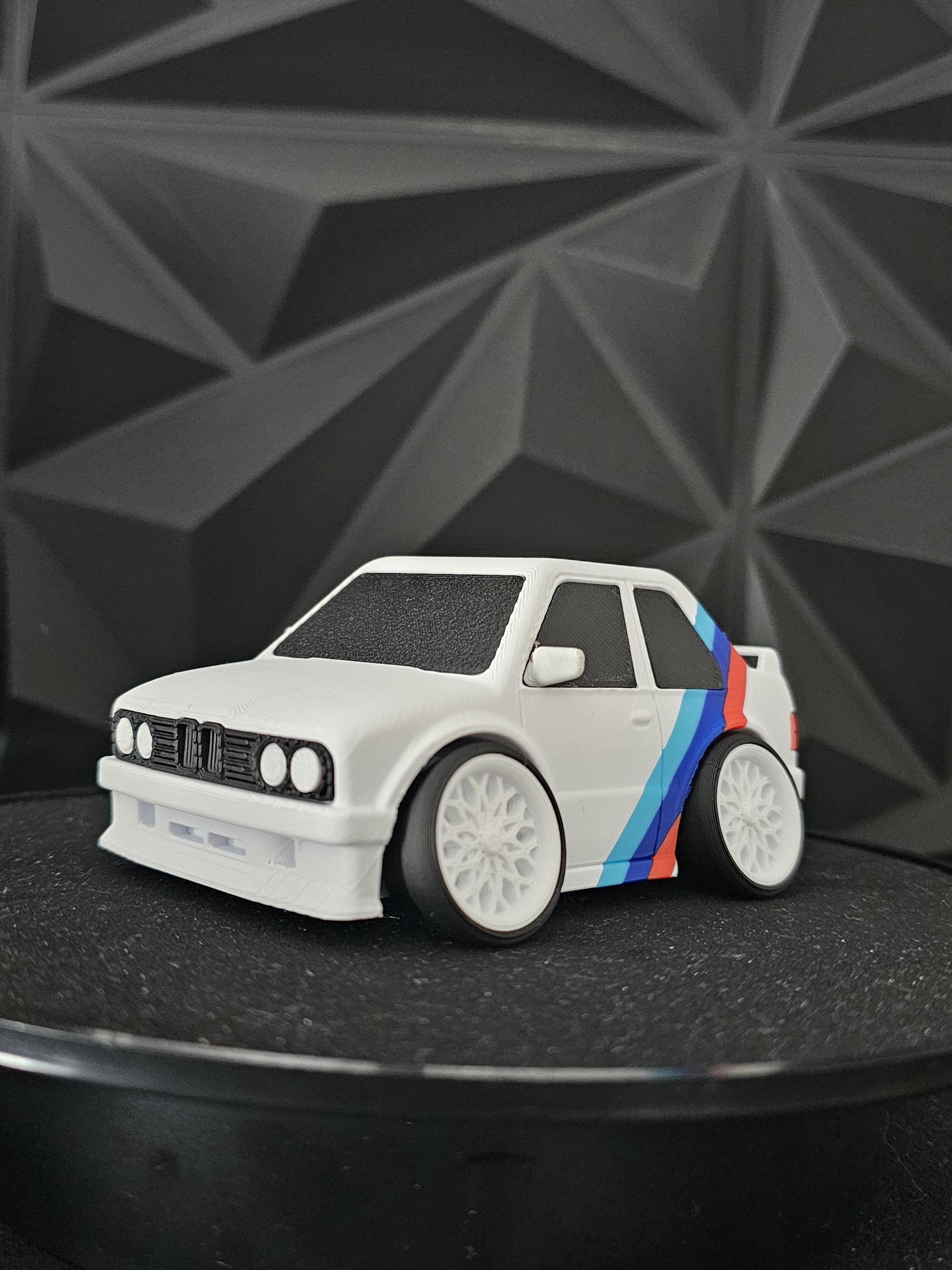 BMW E30 Tooned 3D Print Model (customizable) - Etsy
