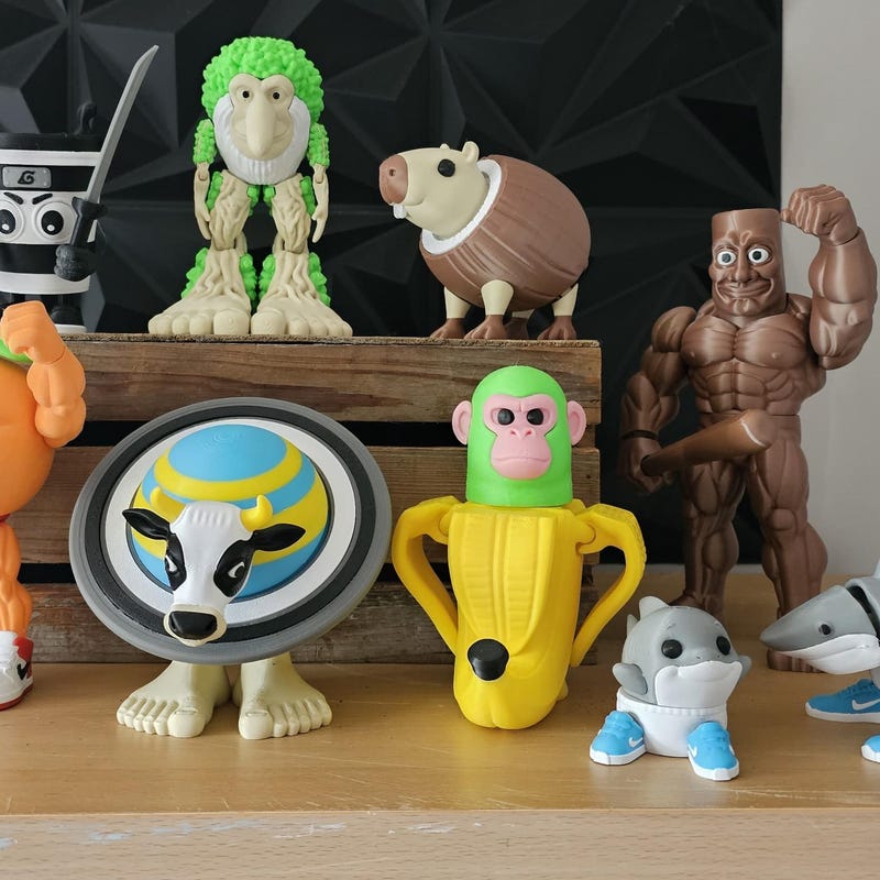 Italian Brainrot Toys - Etsy UK