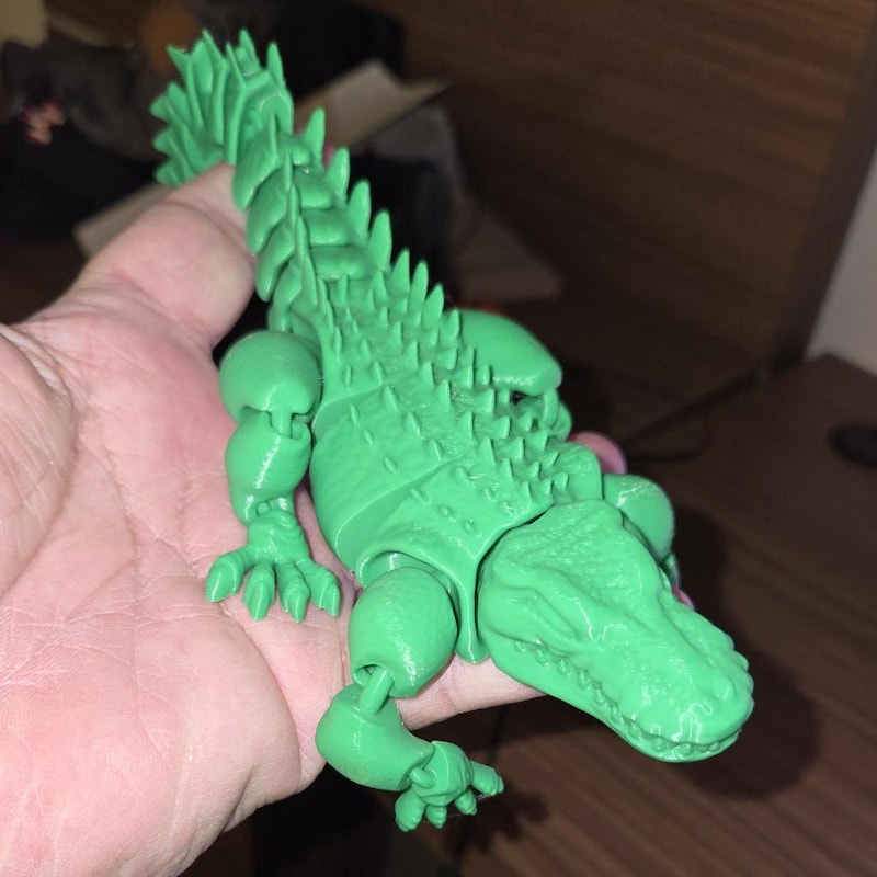 Alligator Figurine - Etsy