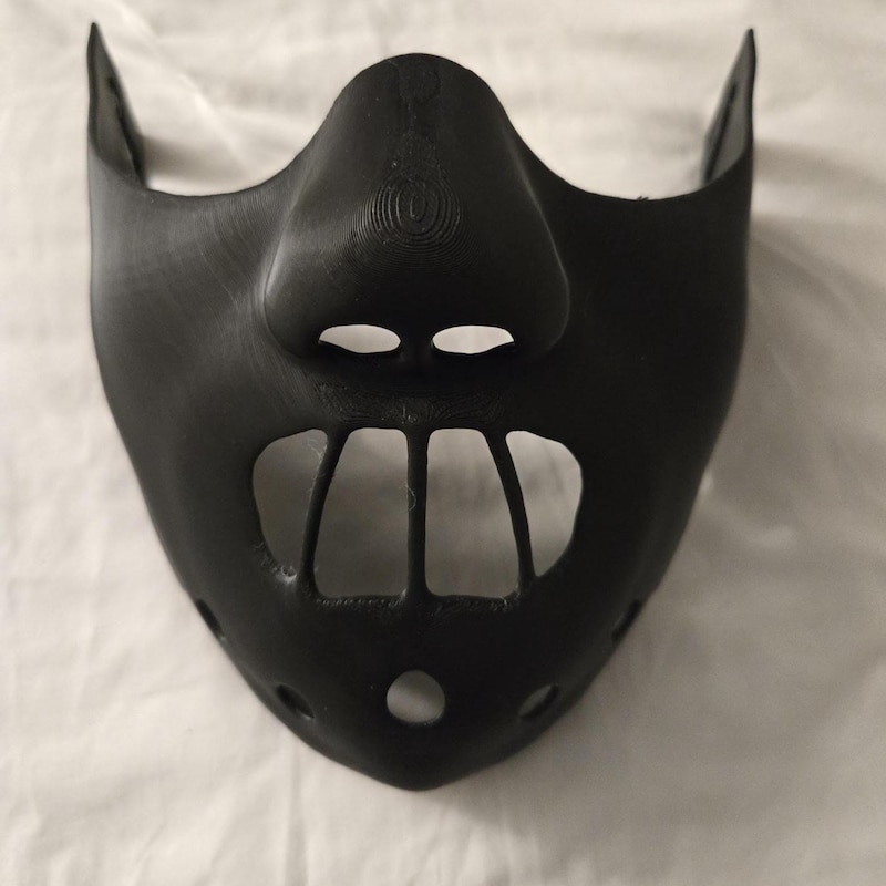 Hannibal Lecter Mask - Etsy