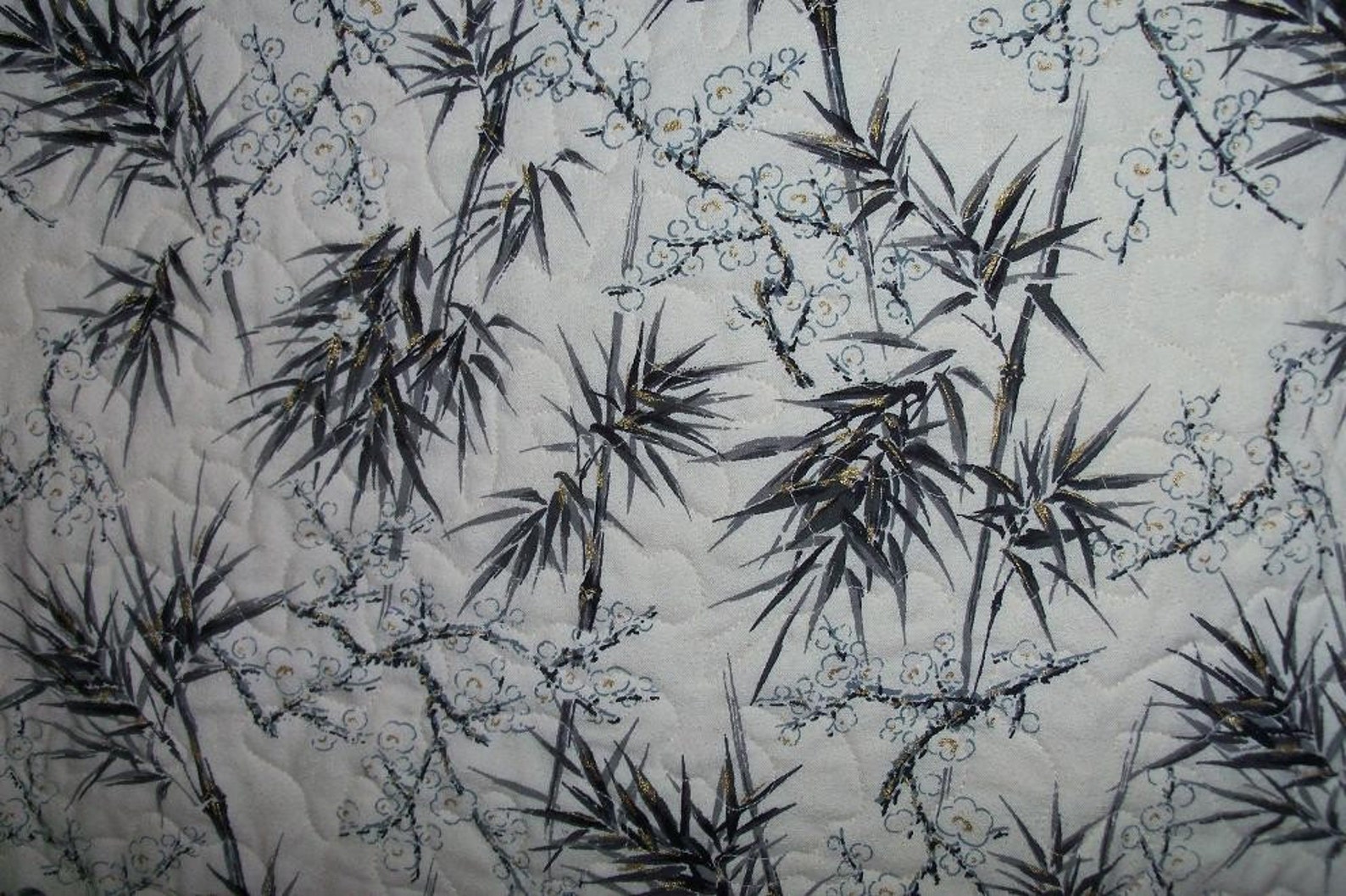 Quilt Asian Bamboo Silk Blend Bark Cloth Art Premiere Wholecloth ...