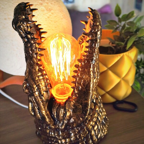 Alligator Lamp - Etsy