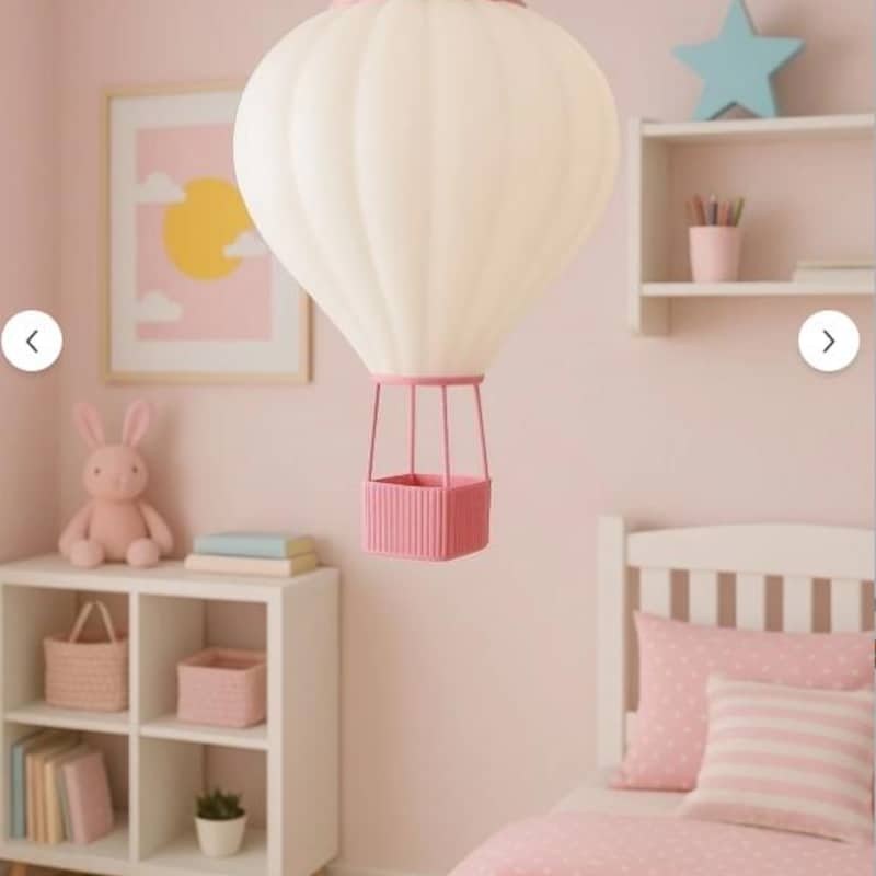Cute Pink Ceiling Light - Etsy
