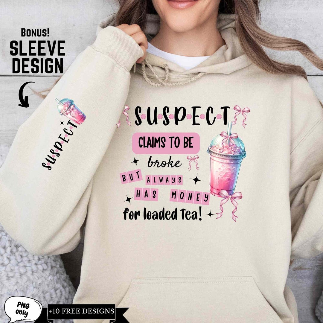 Suspect Claims to Be Broke but Always Has Money for Loaded Tea Png ...