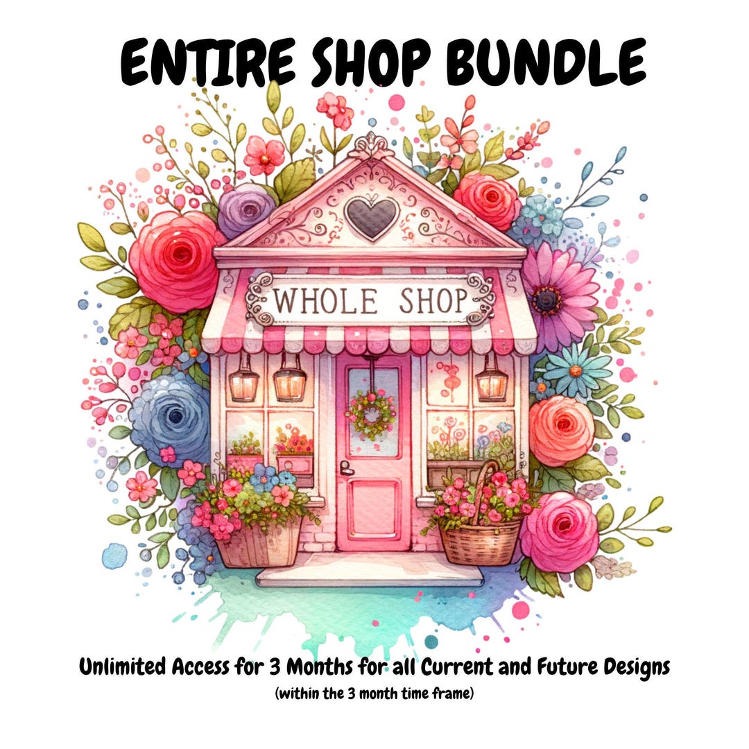 Whole Shop Bundle Png, Entire Shop Png, Bundle Png, Clipart, Commercial ...