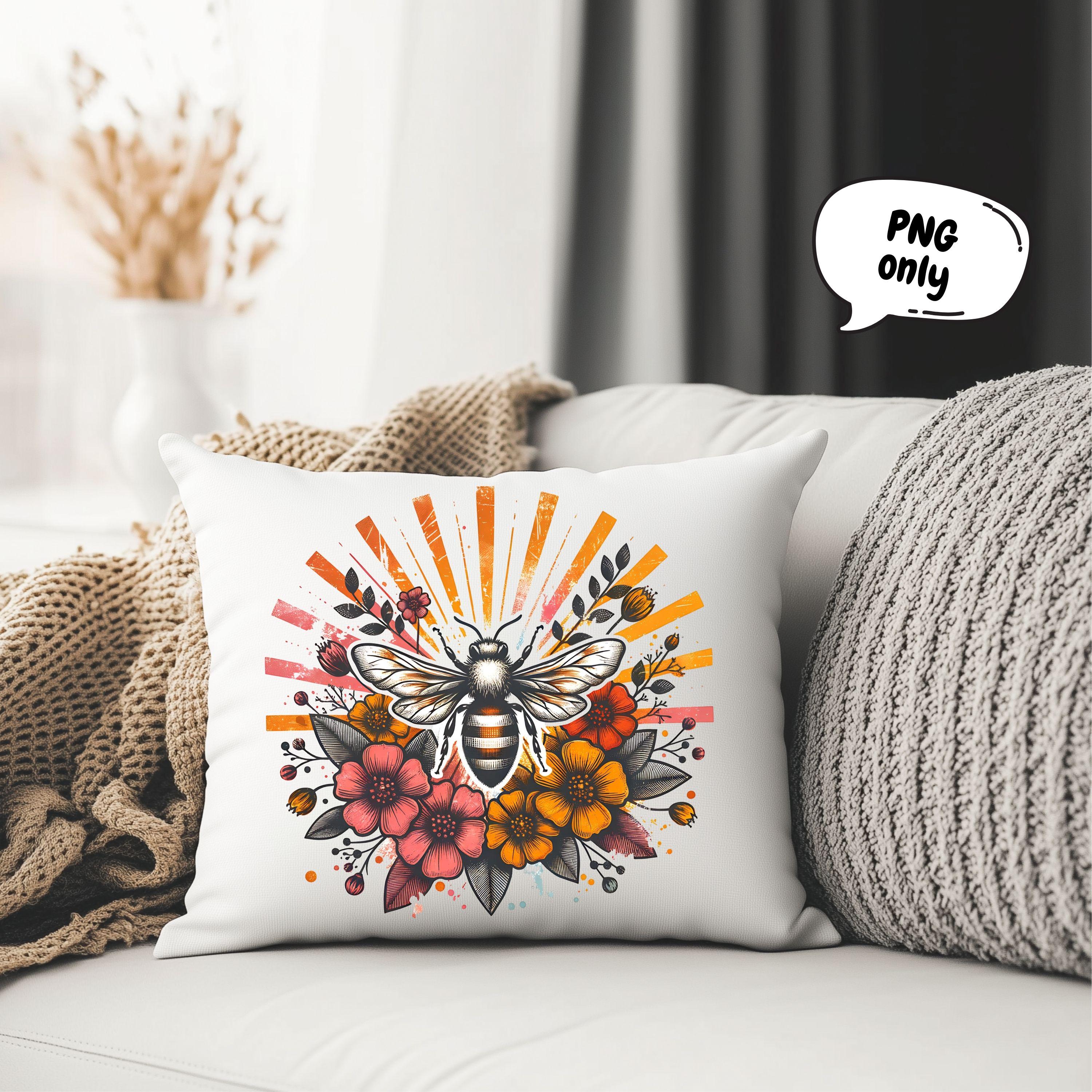 Bee the Good PNG Design, Bee Clipart, Retro Sublimation, Retro Floral ...