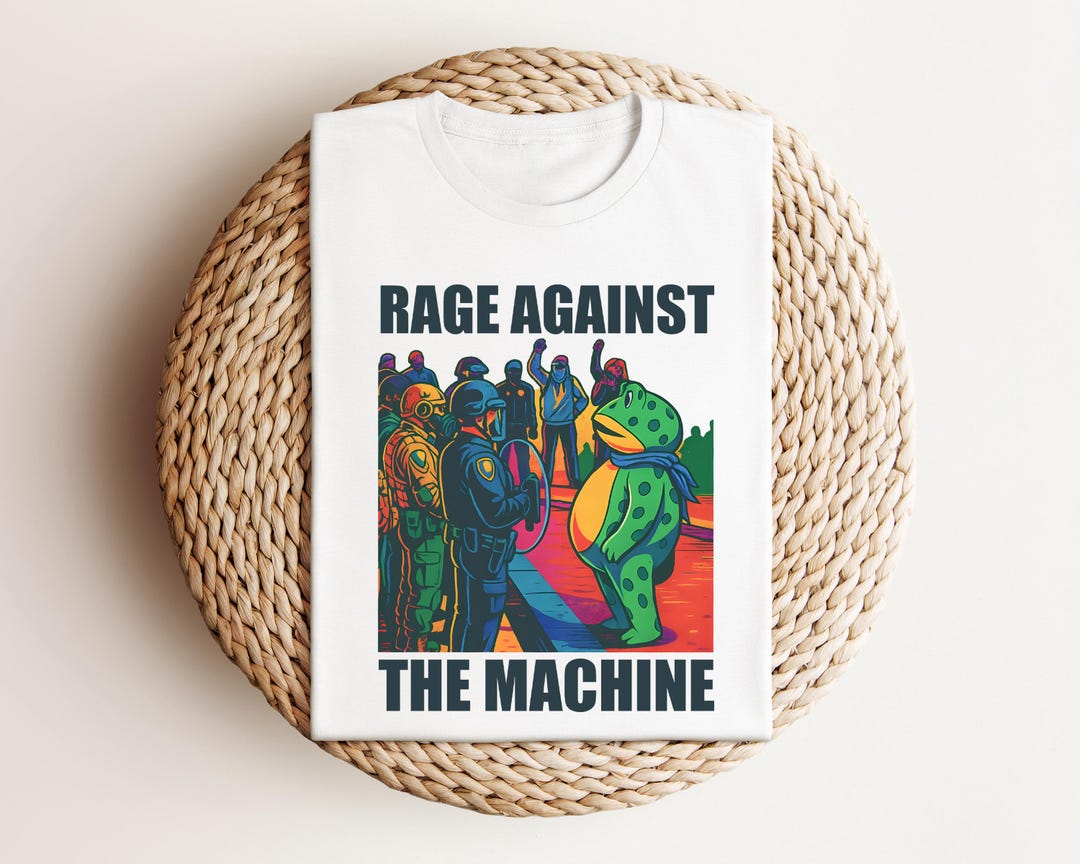 Portland Frog Rage Against the Machine Shirt, Protester Shirt, Anti-ice ...