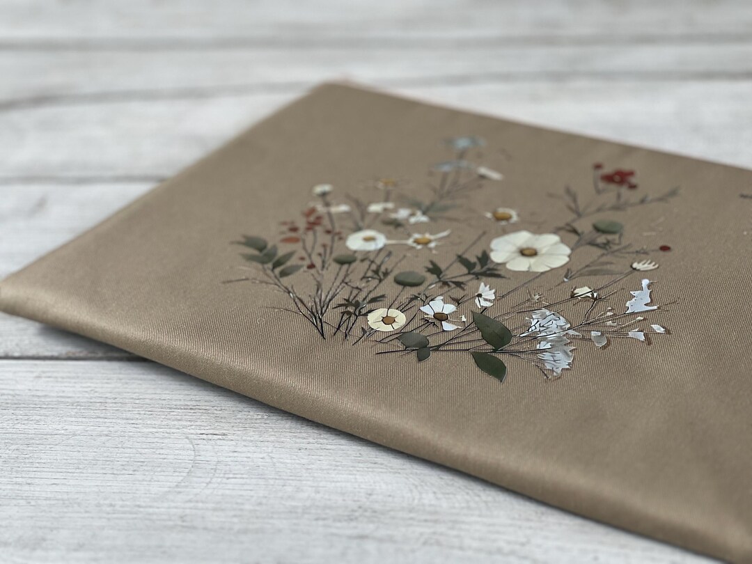 Pressed Flower Journal, Botanical Diary, Handmade Floral Notebook - Etsy