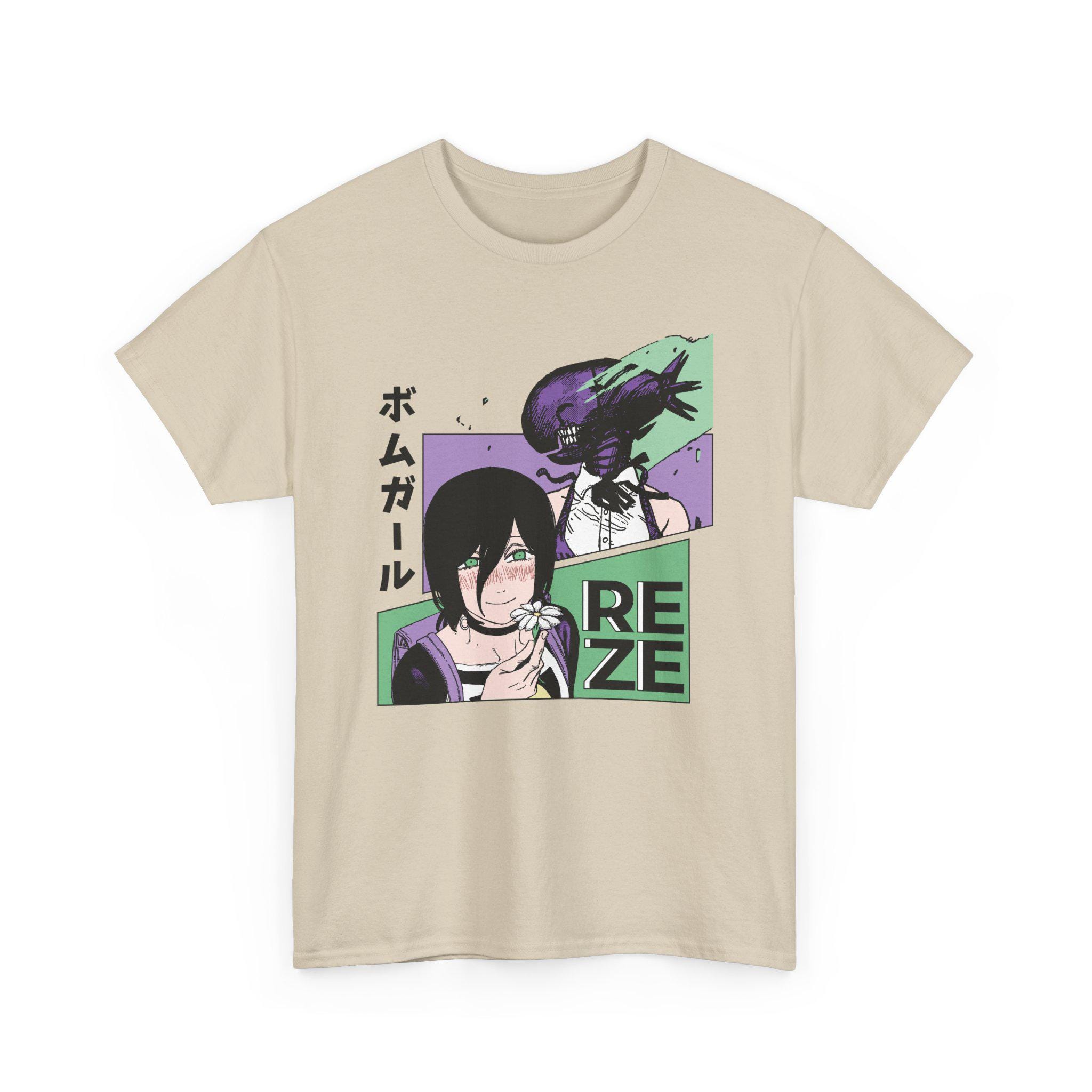 Chainsaw Man Reze Bomb Devil Anime Unisex T-shirt - Etsy