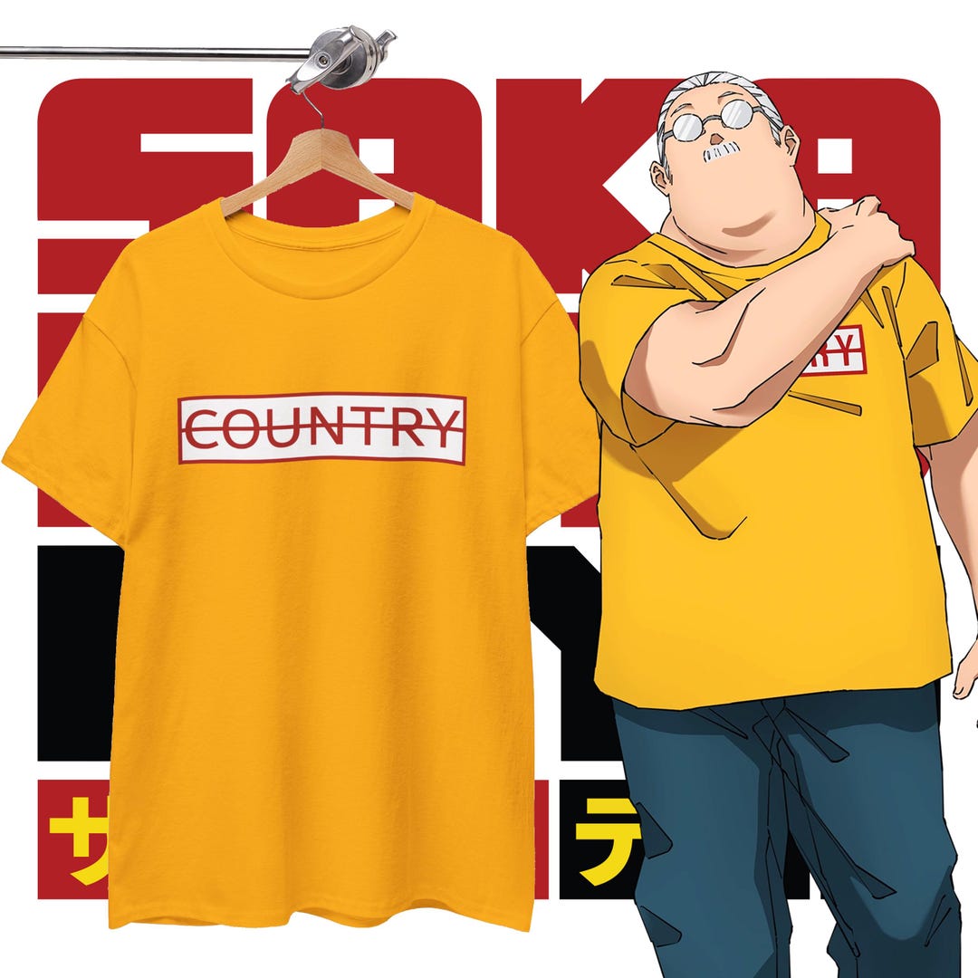 Sakamoto Days | Country Shirt Taro Sakamoto Unisex T-shirt - Etsy