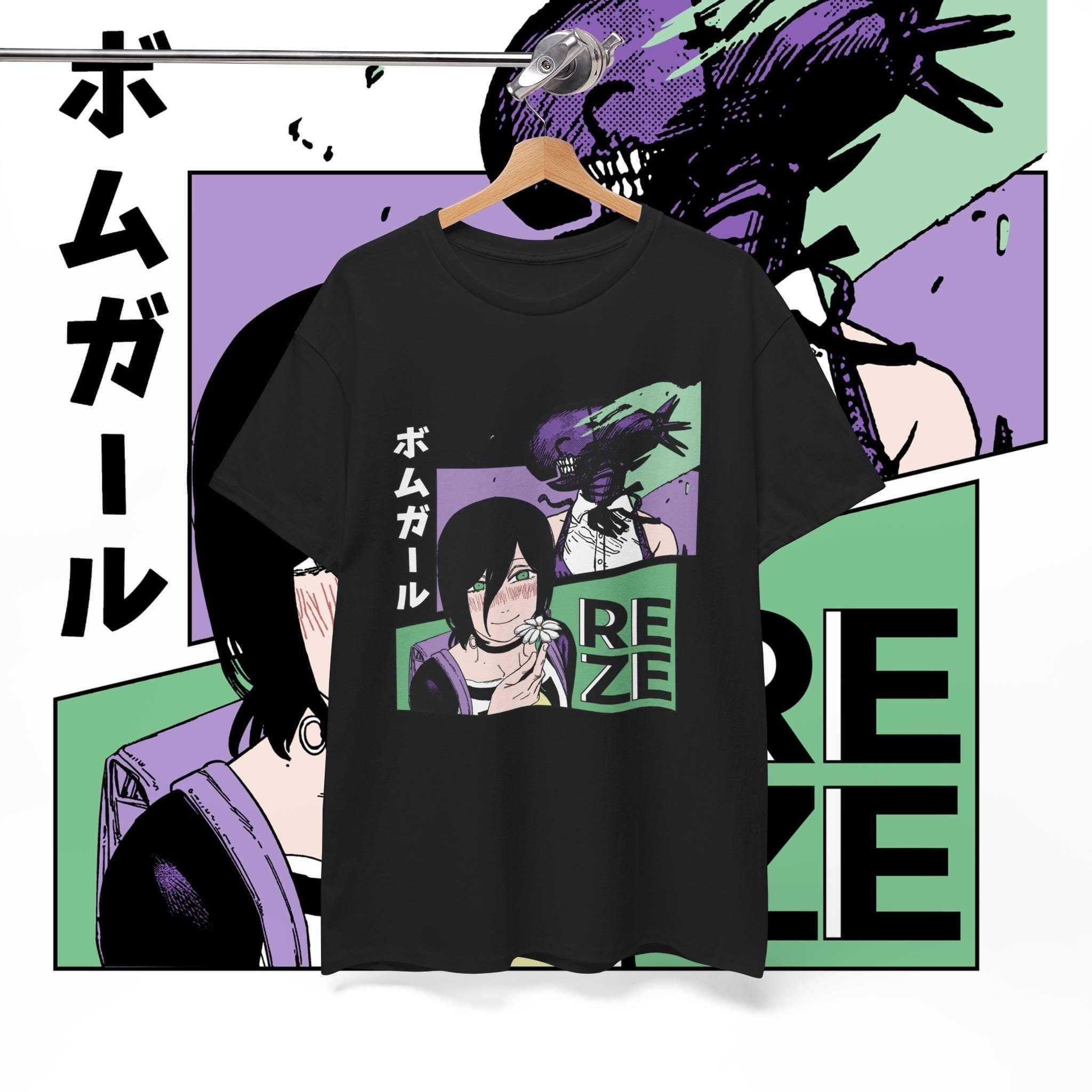 Chainsaw Man Reze Bomb Devil Anime Unisex T-shirt - Etsy
