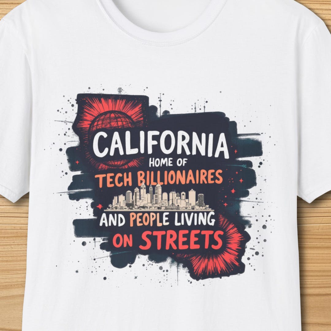 California State Meme Graphic Tee, Typography, Illustration, Unique ...