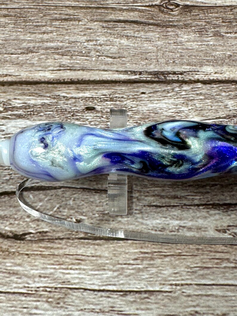 Diamond Painting Pen, Thin, Hand Turned, Purple and Pearlescent Colors ...