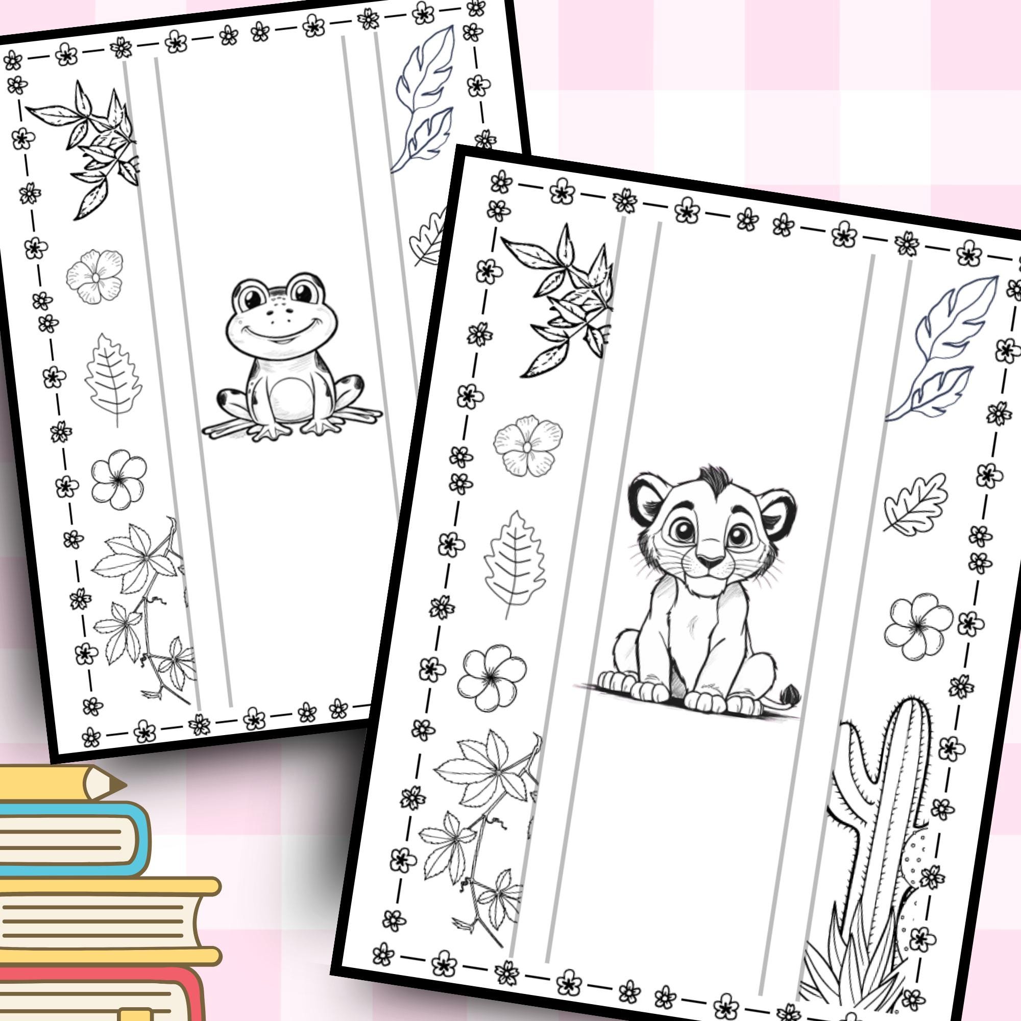Woodland Animals Pop-up Coloring Pages: Interactive Forest Activity ...