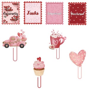 Valentine's Day Themed Digital Template Goodnotes Digital Planner ...