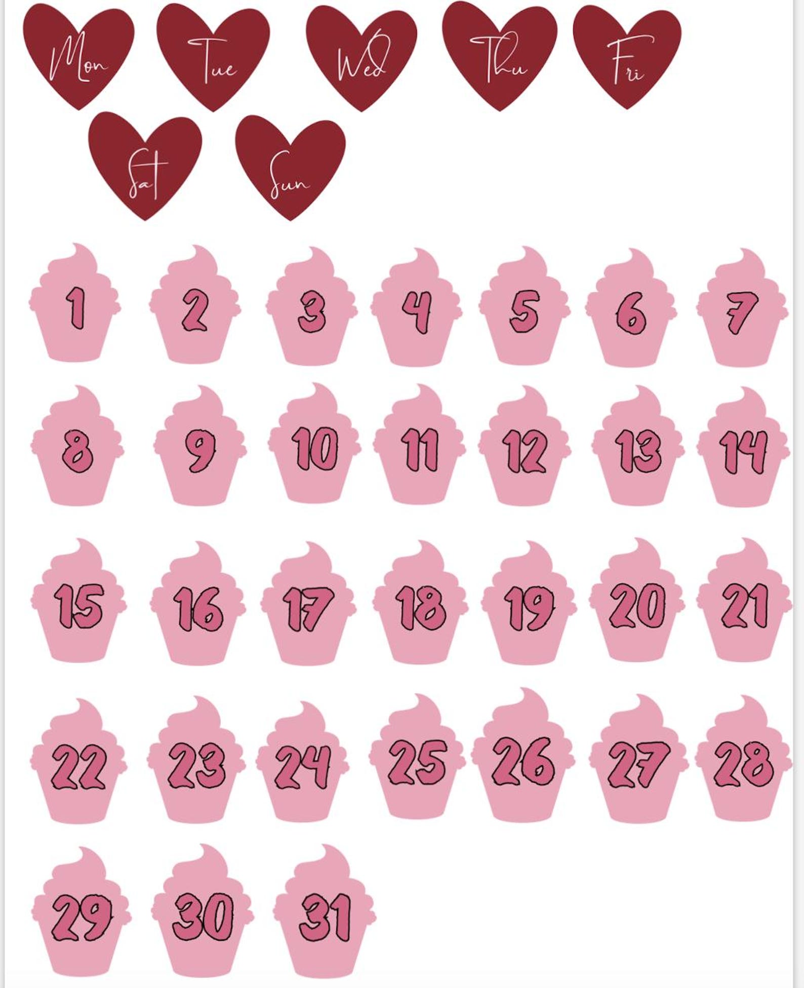 Valentine's Day Themed Digital Template Goodnotes Digital Planner ...