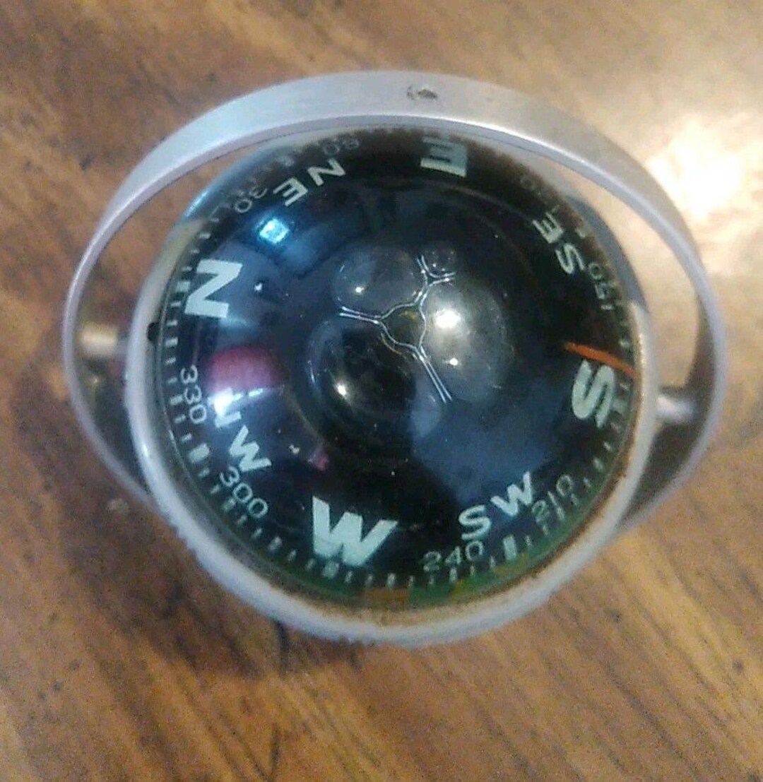 Vintage Marine Boat Airguide Compass 1960s Plastic & Aluminum Chicago ...