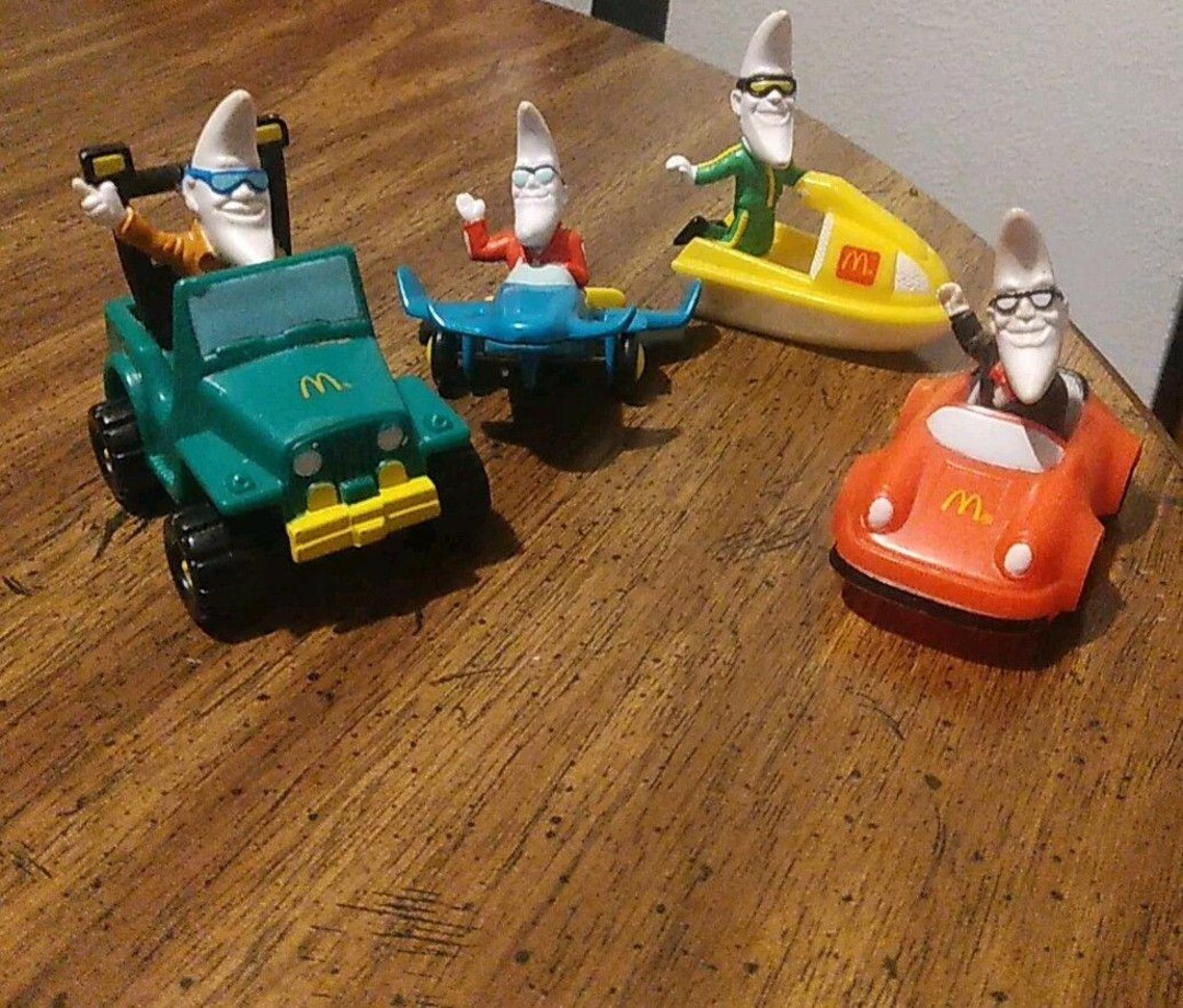 Mcdonald's Mac Tonight Moon Man Happy Meal Toys Lot of 4 1988 - Etsy