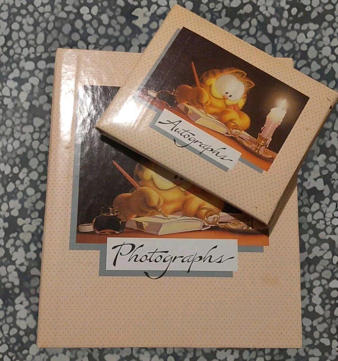 Vintage 1978 Garfield Dear Diary Series Photograph Binder and Autograph ...