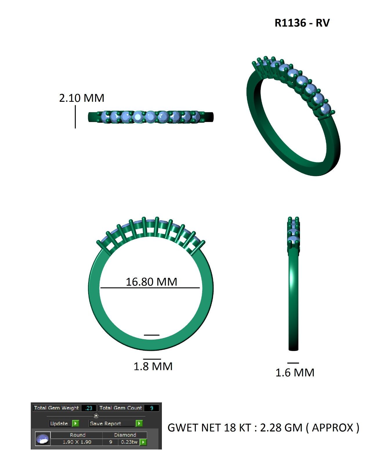 CAD Design Service | Engagement Ring CAD| Wedding Band CAD | Custom ...