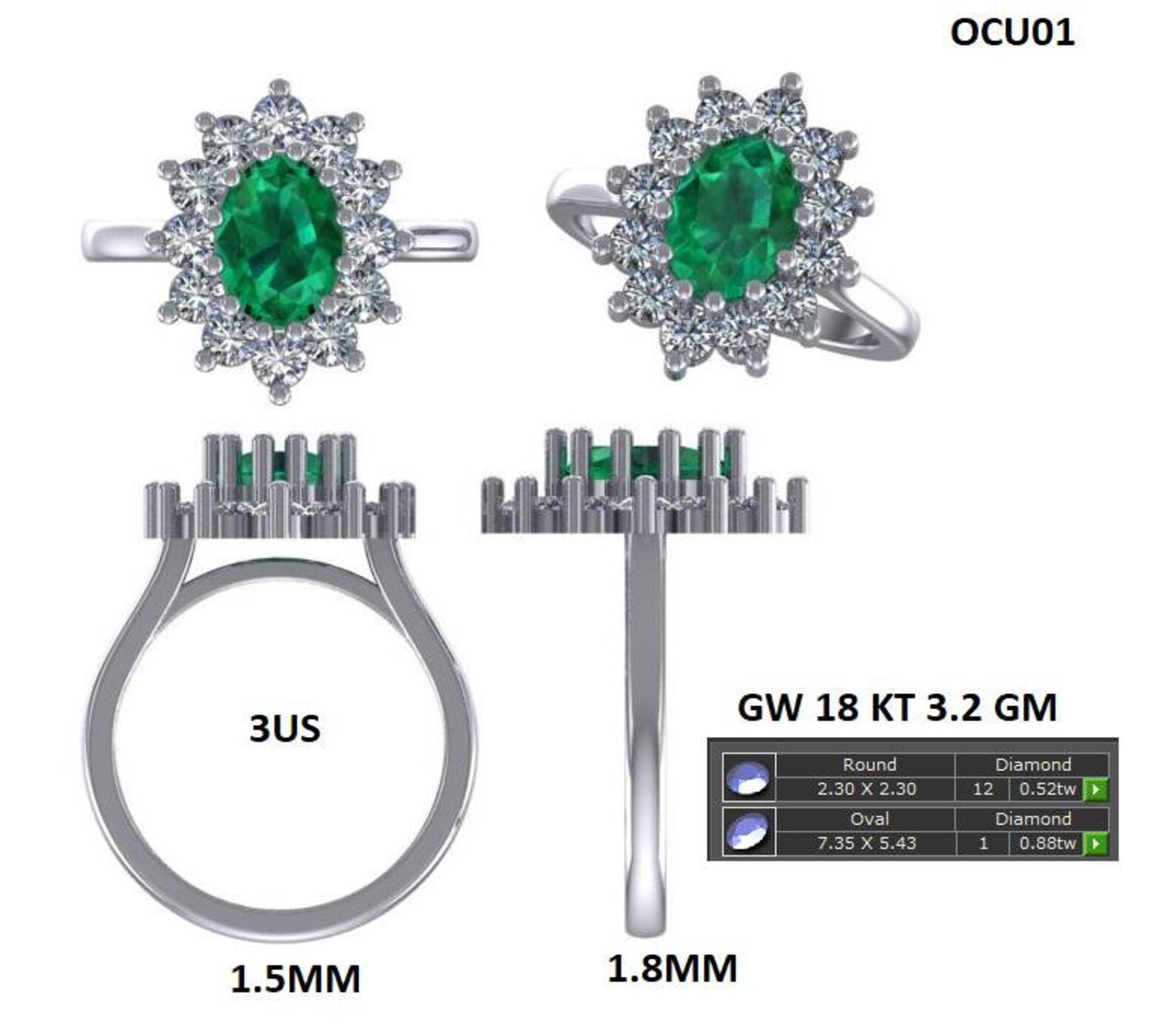 CAD Design Service | Engagement Ring CAD| Wedding Band CAD | Custom ...