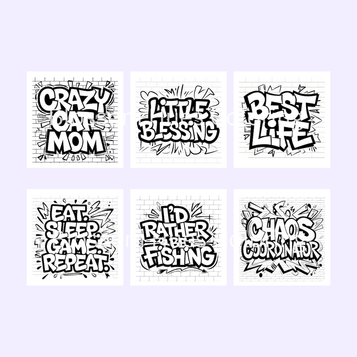 Graffiti Coloring Pages for Kids Adults, Printable Street Art Coloring ...