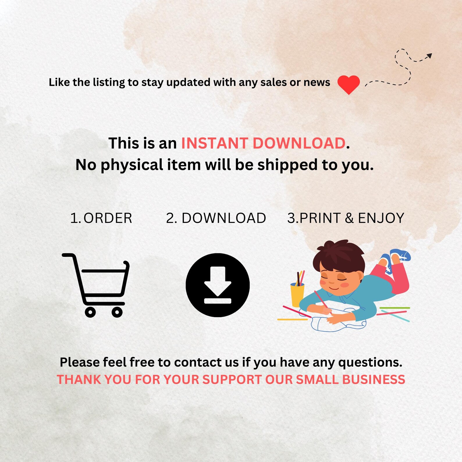 Positive Affirmation Coloring Card for Kids Boost Confidence Creativity ...