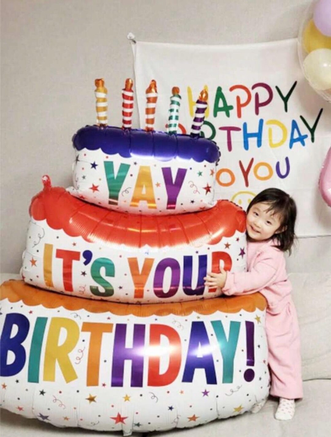 Cake Shape Balloon - Etsy