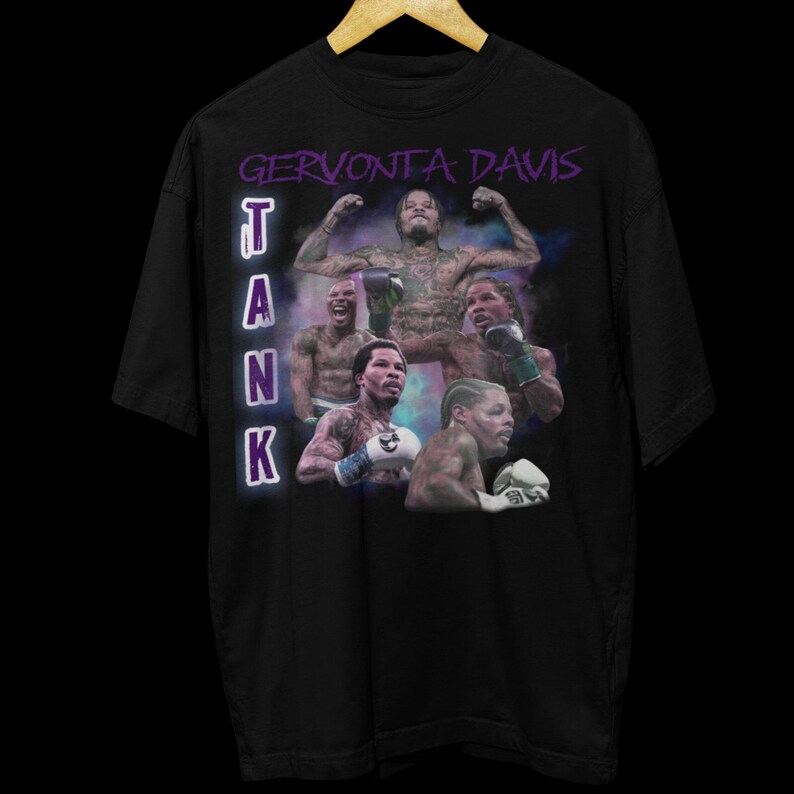 Limited Retro Gervonta Davis Vintage T-shir,t Gift for Woman and Man ...