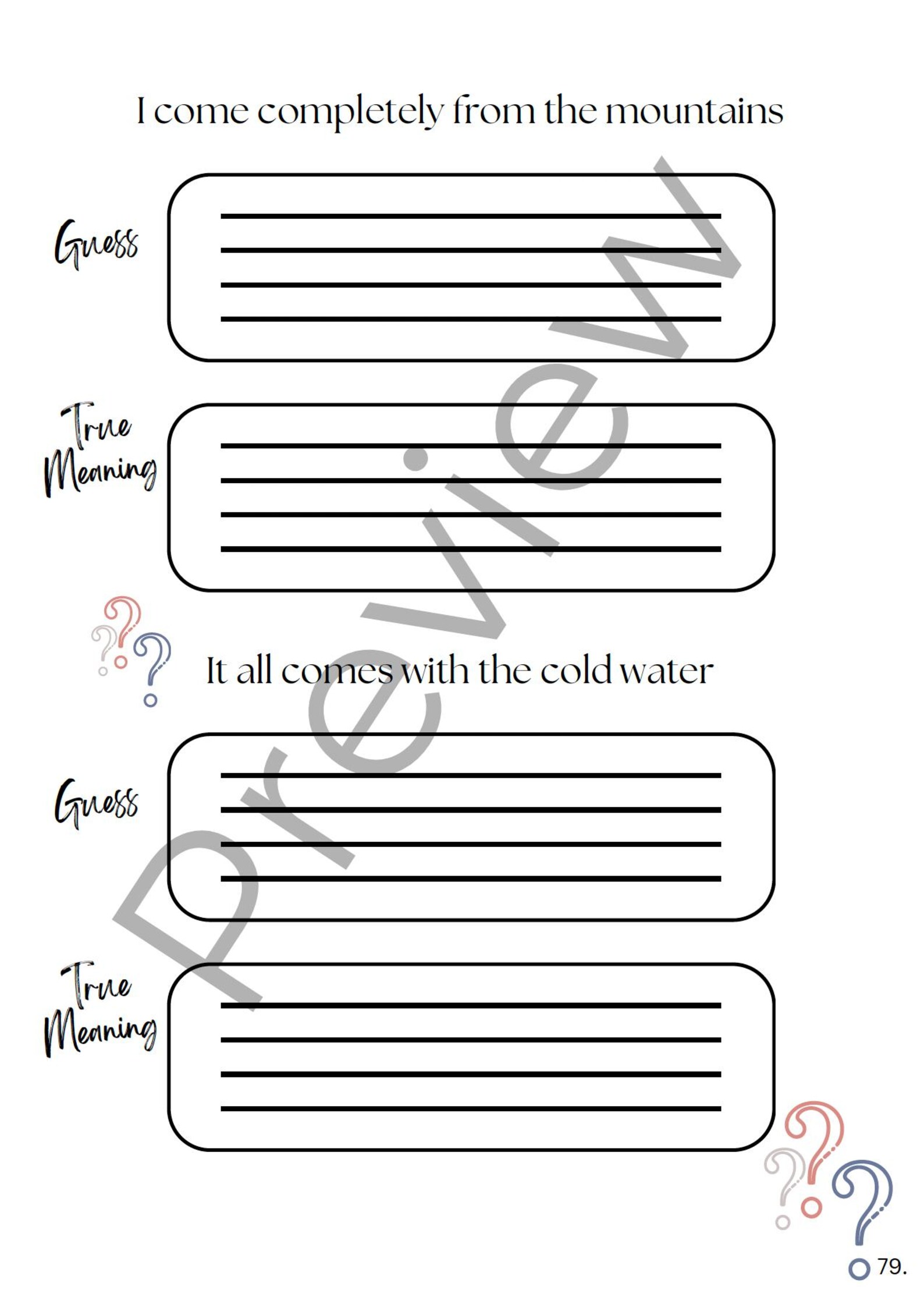 Iceland Book Culture Lesson Printable Homeschool Geography & Culture ...