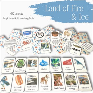 Iceland Geography Unit Study Printable | Homeschool Geography Lesson ...