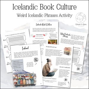 Iceland Geography Unit Study Printable | Homeschool Geography Lesson ...