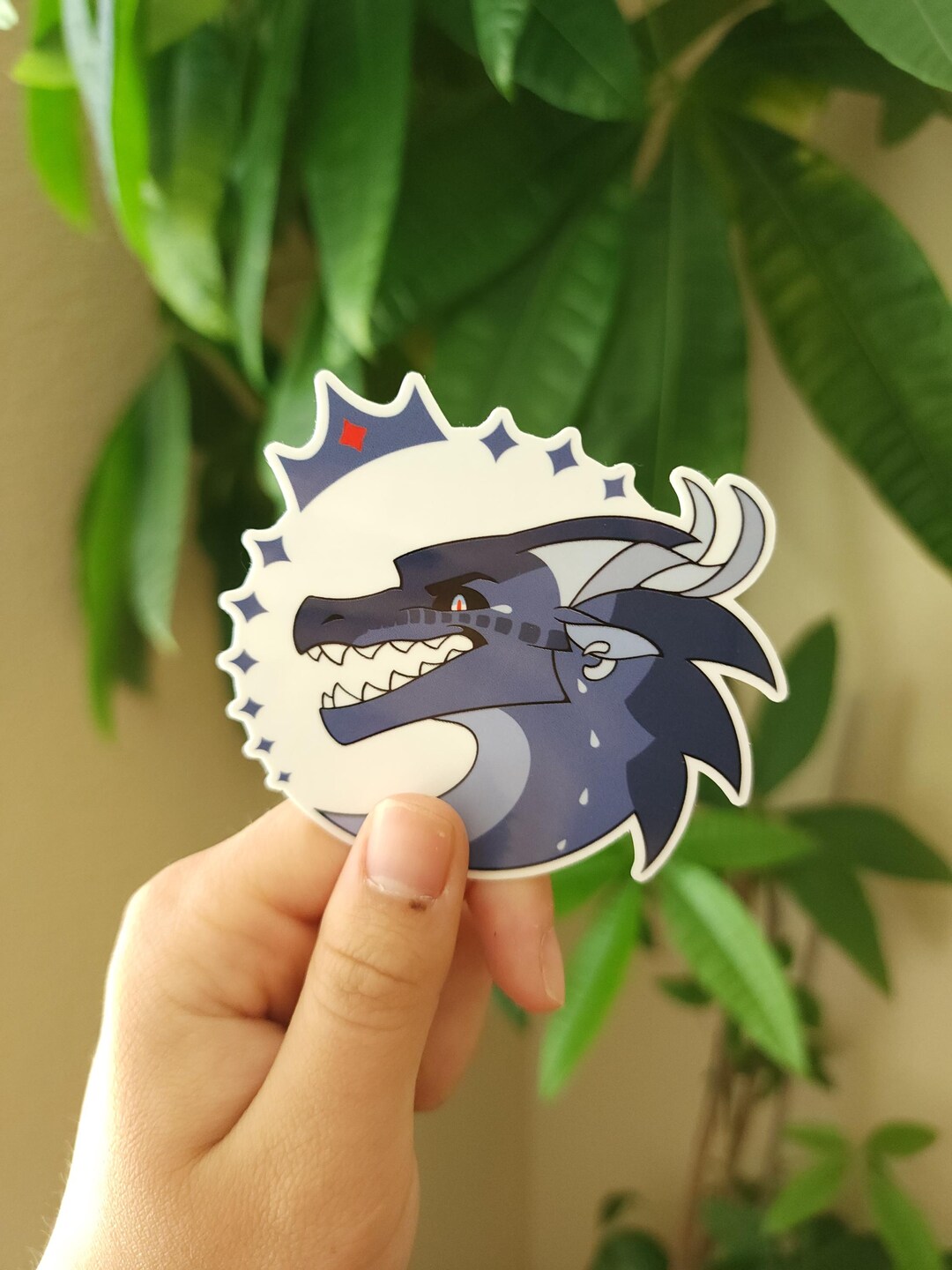 Darkstalker Sticker [wings of Fire] - Etsy