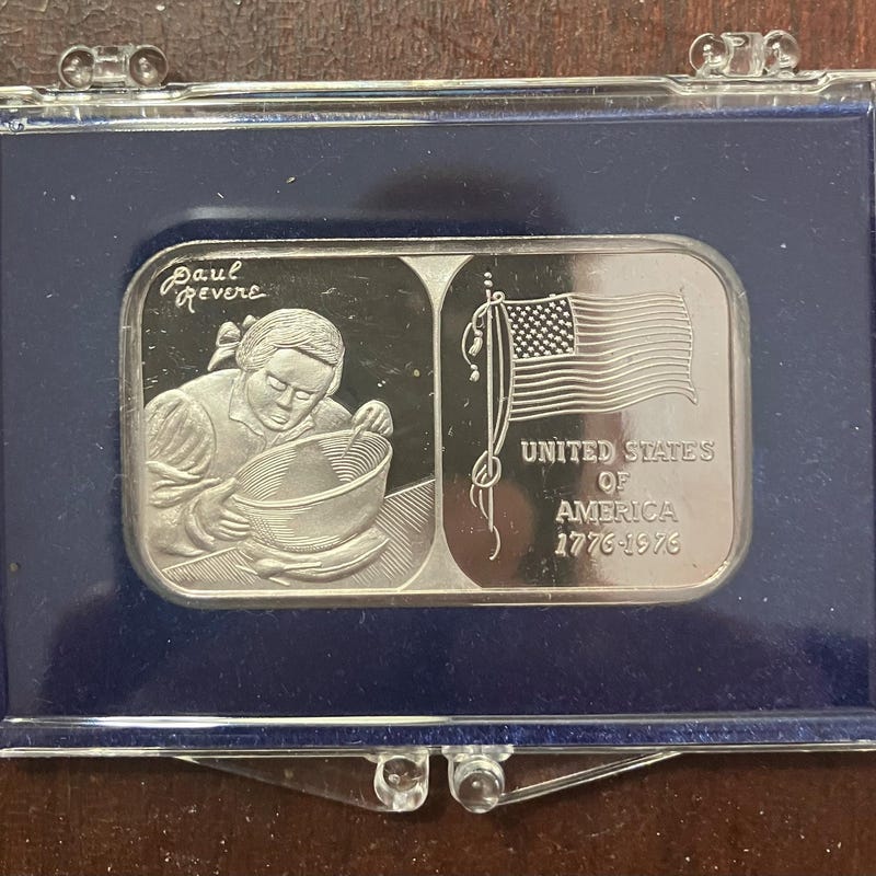 One Ounce .999 Fine Silver - Etsy