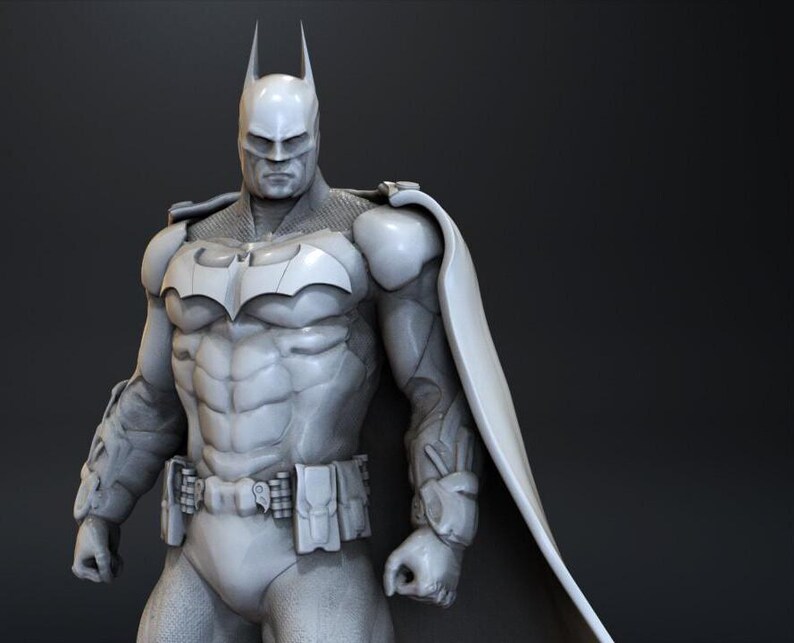 Batman 23 Cm3d 12k Resin Statue Unpainted - Etsy